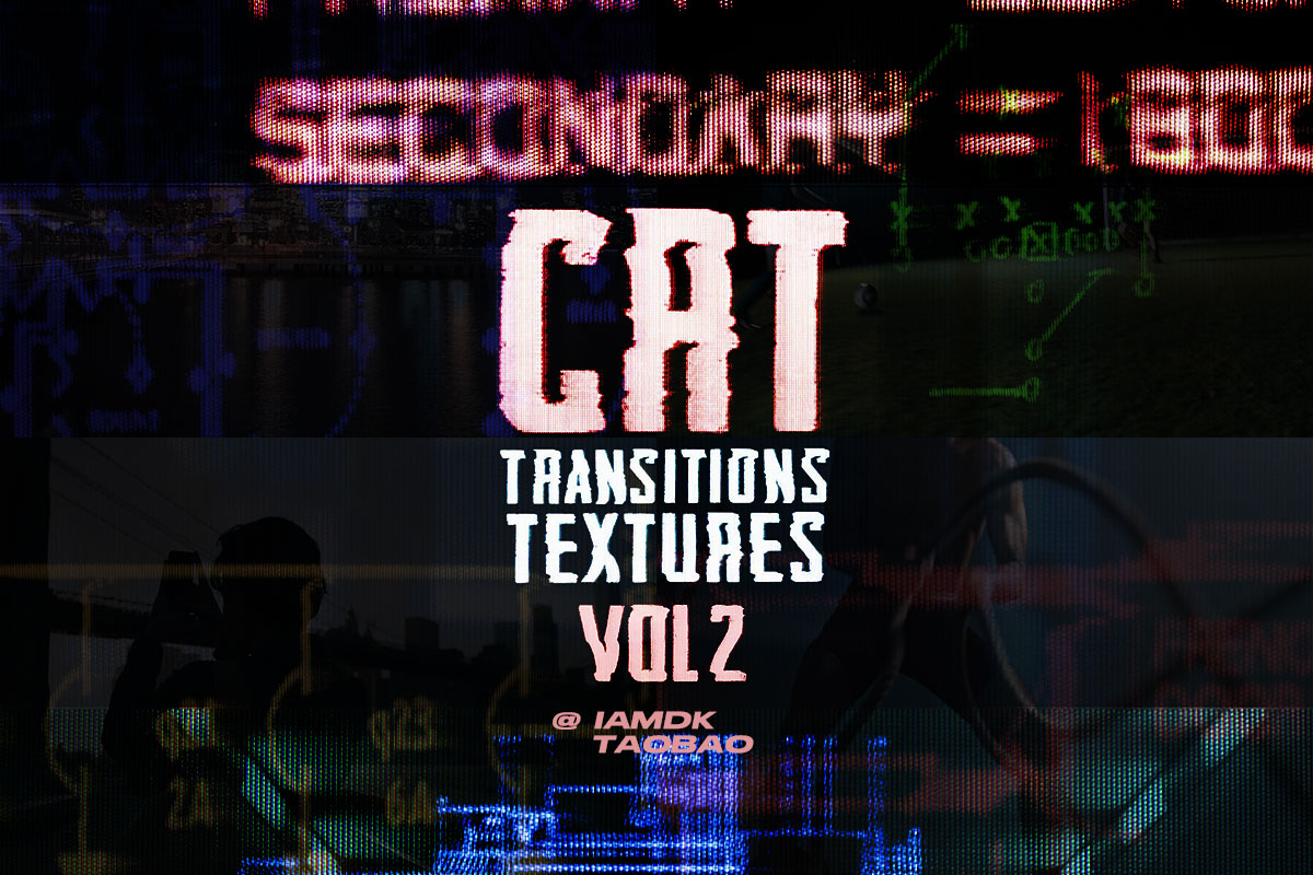 70多款复古故障信号损坏颗粒失真crt显示特效4k视频素材包 Master filmmaker – CRT Transitions ...