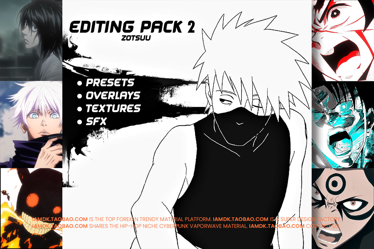 102款AE预设色彩校正纹理叠加SFX音效视频后期编辑素材包 Payhip - Zotsuu Editing Pack 2