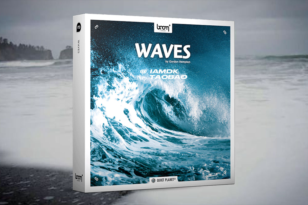 110+大海海浪浪潮波浪潮汐海水影视游戏影片配音音效素材 Boom Library WAVES