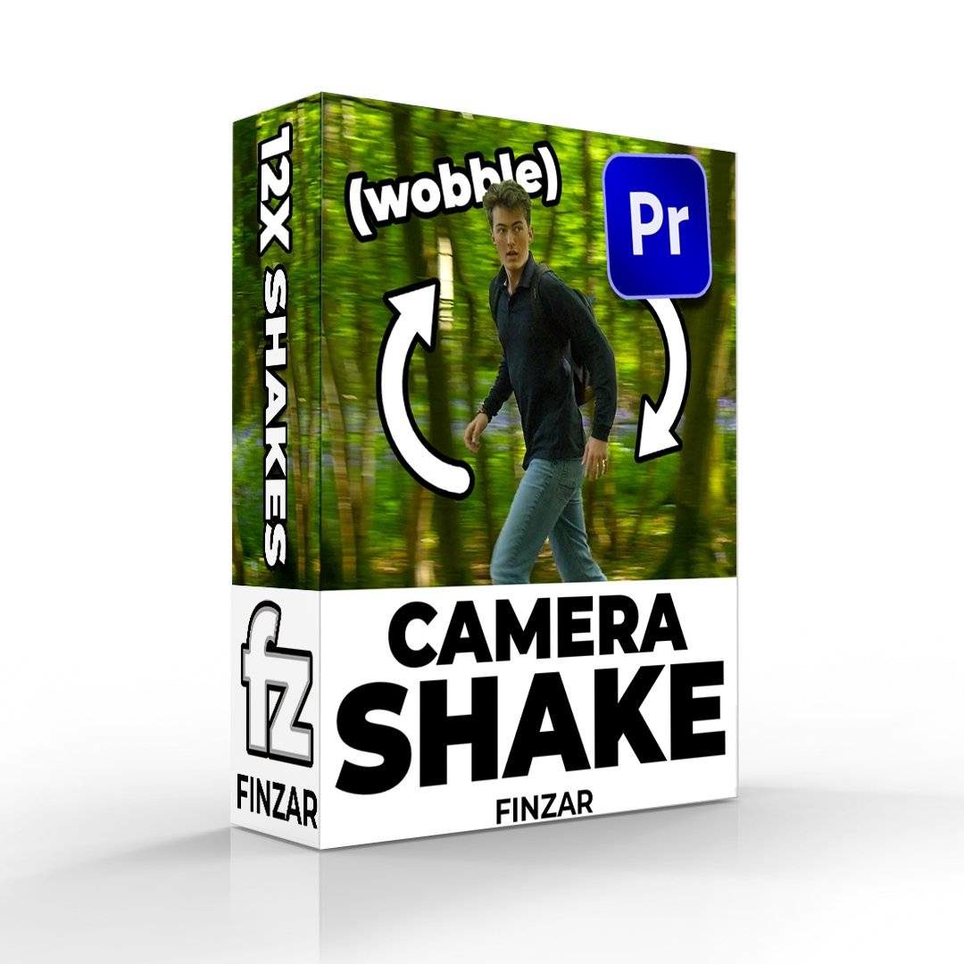 PR预设 4组相机抖动摆动震动摇晃视频特效 Finzar – Ultimate Camera Shake Preset Pack