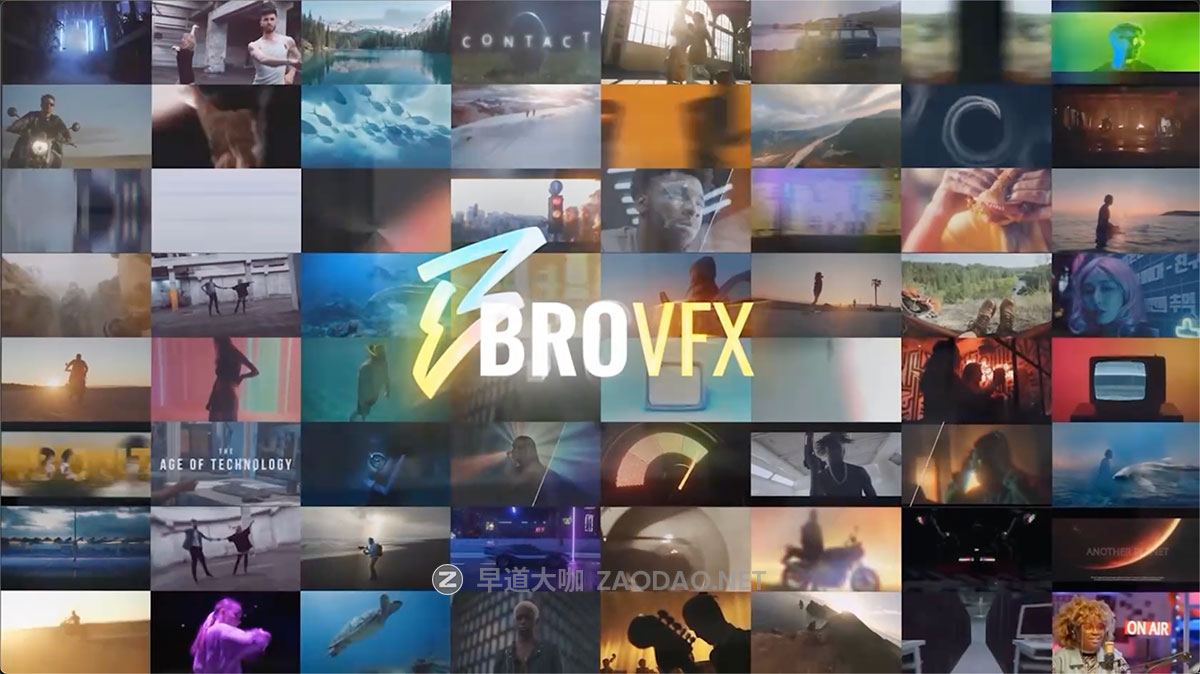 BroVFX – ULTIMATE BRO PACK DAVINCI RESOLVE 达芬奇预设 643组视频剪辑转场文字标题视觉特效工具音效素材合集包
