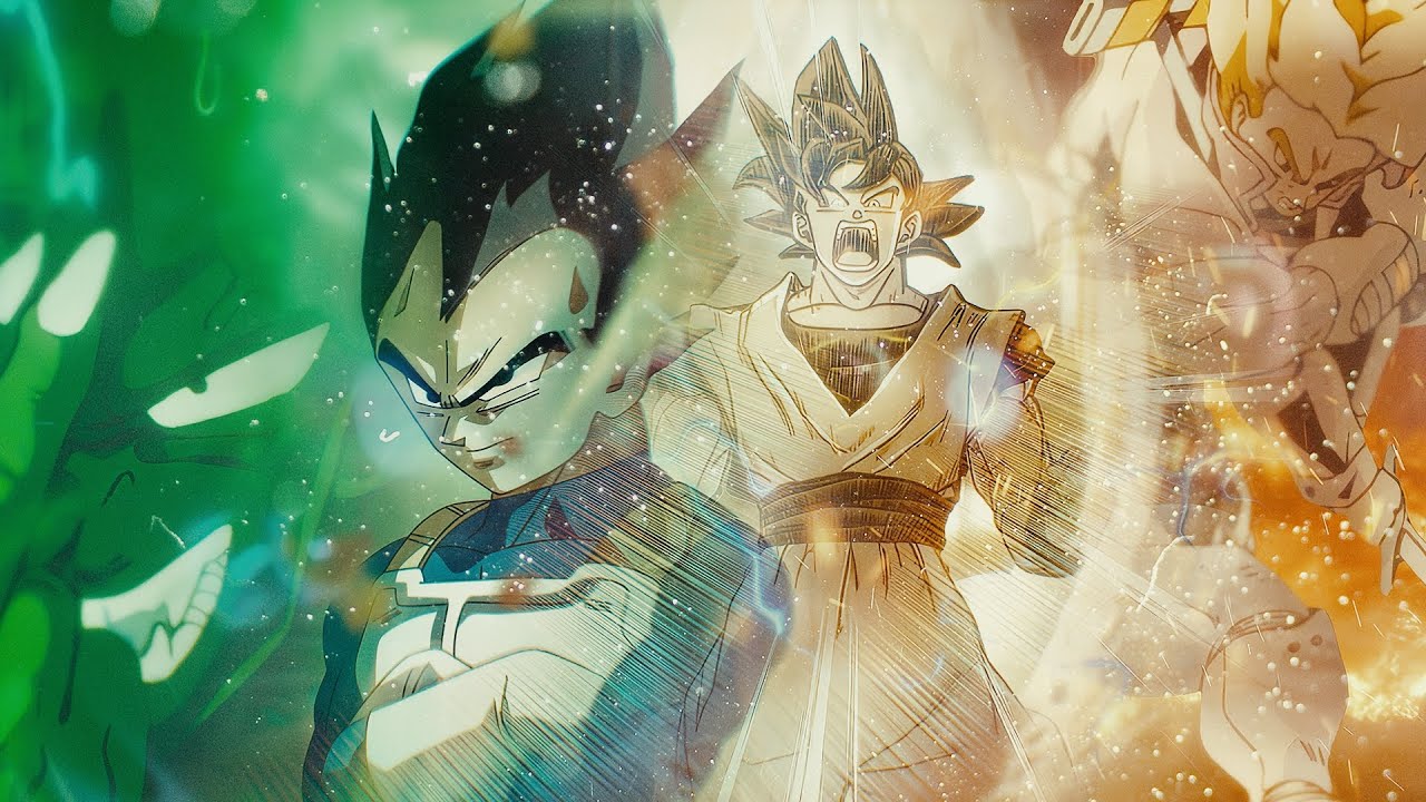 日本动漫七龙珠剪辑AE工程文件叠加层视频音效素材包 ORCHESTRATE by Znenkai