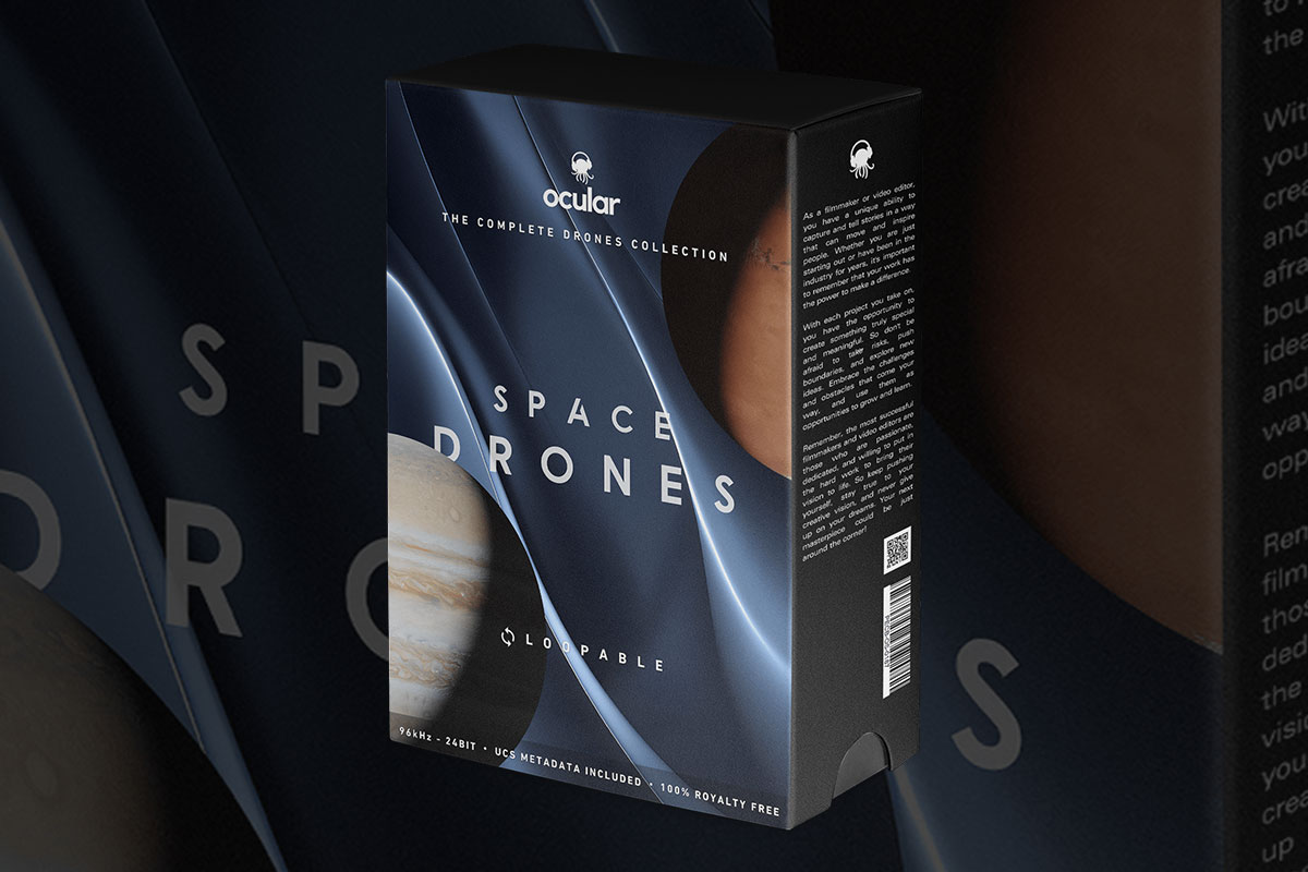 38组未来科幻电影大片无损背景音效WAV格式素材 Ocular Sounds – Space Drones