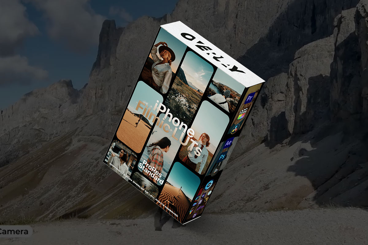 20组专业电影级苹果iPhone手机视频调色ProRes & Standard版本LUT预设 OverlayFX - iPhone Filmic LUTs - ProRes ...