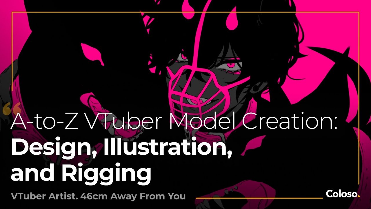 [独家AI翻译] CSP二次元动漫人物VTuber模型插画动画课程 中英文字幕 Coloso - A-to-Z VTuber Model Creation Design ...