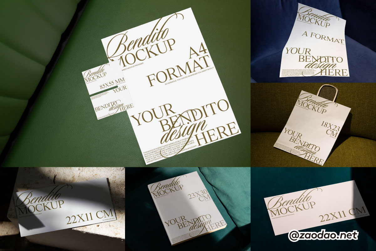 Bendito Mockup-早道大咖