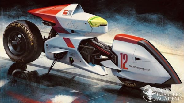 [独家AI翻译] 概念硬表面车辆设计手绘绘制课程 中英文字幕 NMA - Vehicle Design and Sketching